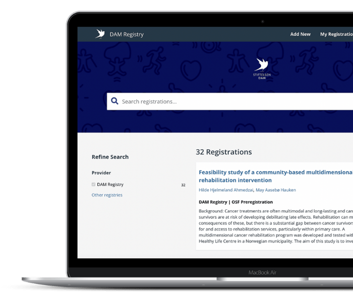 Member Spotlight: Stiftelsen Dam Uses OSF Registries to Promote Open ...